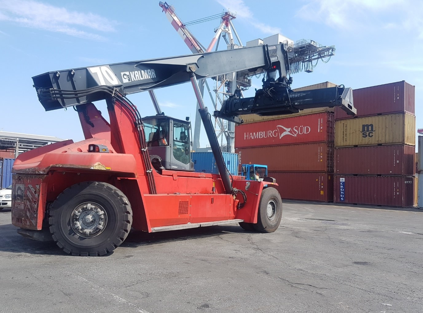 Reach Stackers Container Handlers Heavy Duty Forklifts Terminal ...